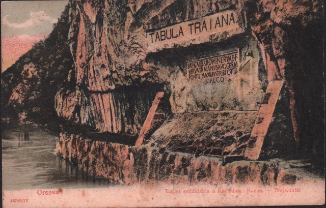 Orșova. Tabula Traiana - iMAGO Romaniae